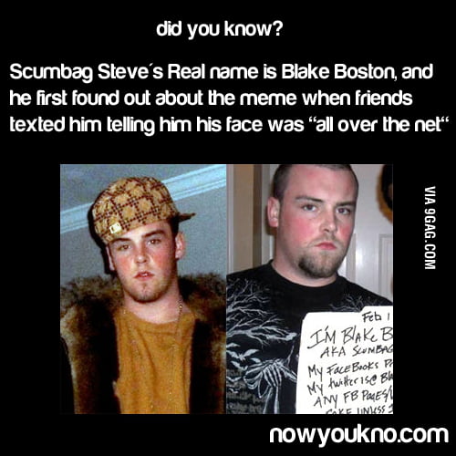 Real Scumbag Steve