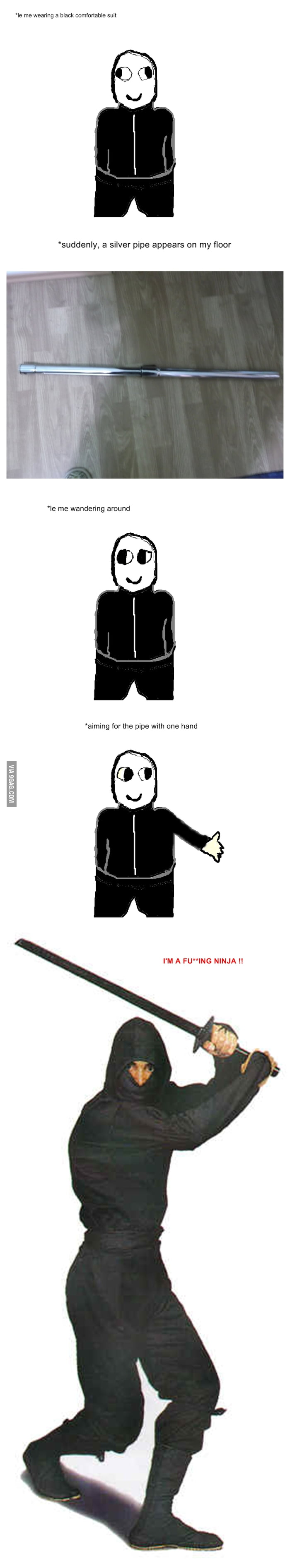 Vacuum ninja ! - 9GAG