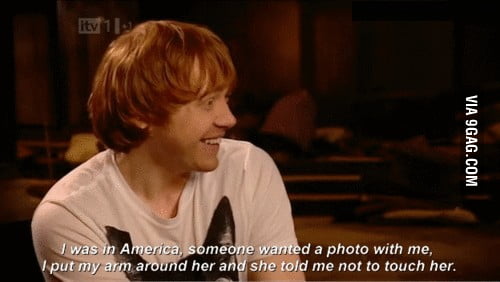 Ginger discrimination..Even Ron Weasley is victimized ! - 9GAG