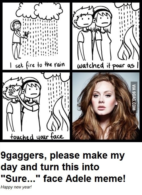 Adele Logic [Fixed] - 9GAG