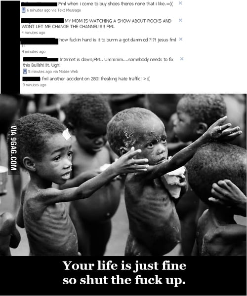 Your life is fine - 9GAG