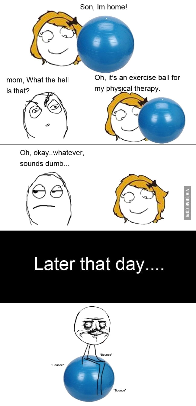 Exercise Ball - 9GAG