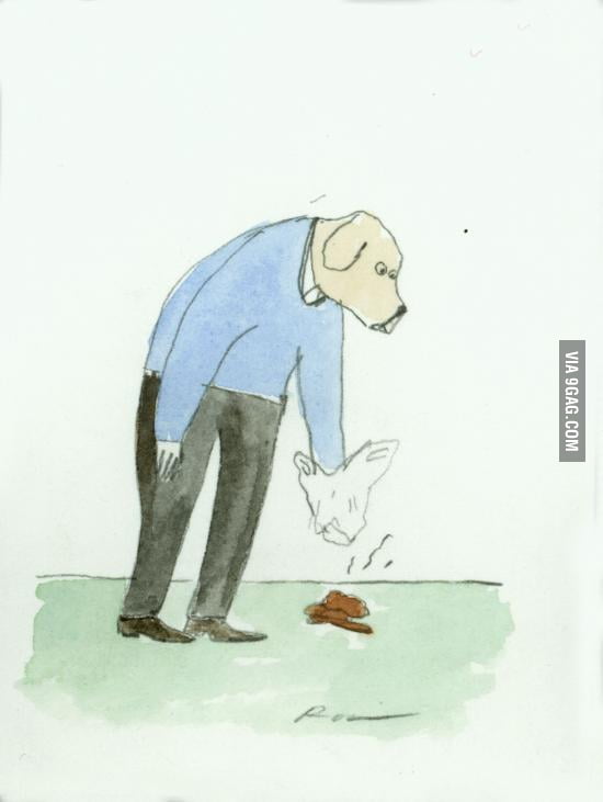 Stoop and scoop - 9GAG