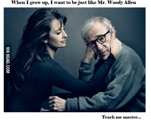 Neurotic Woody Allen is awesome - 9GAG