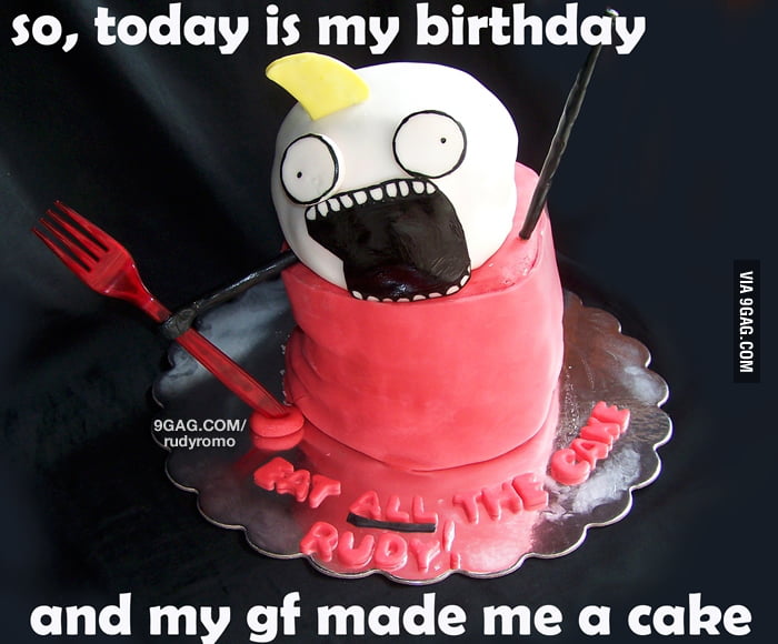 Eat ALL the cake! - 9GAG