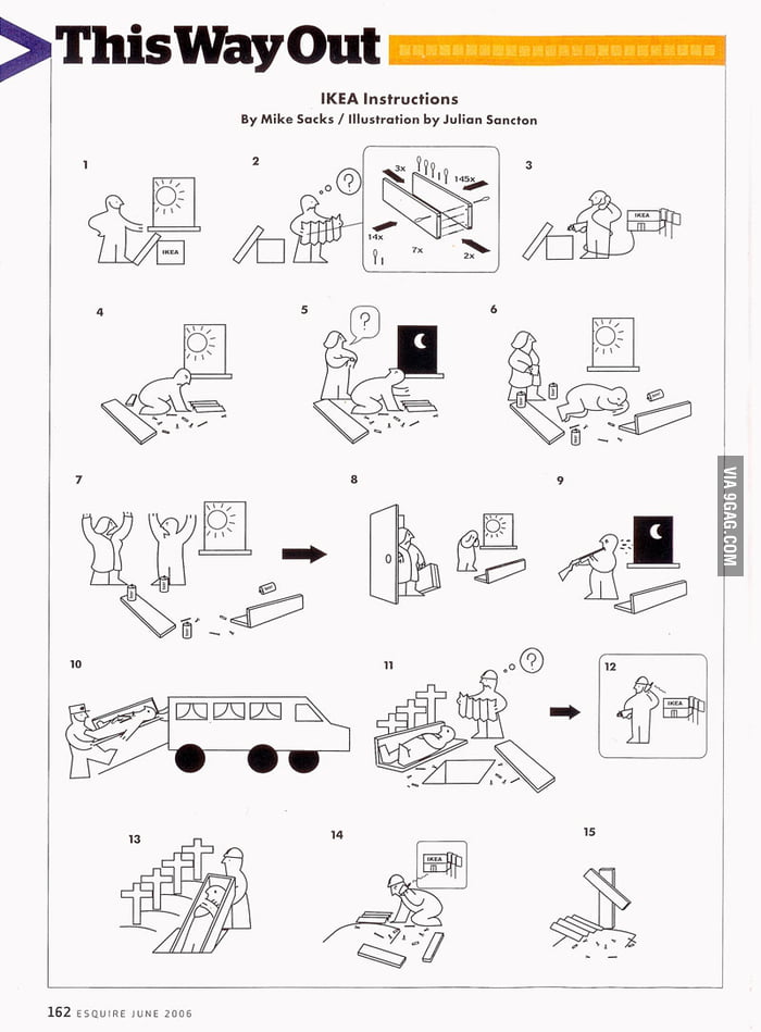 IKEA Instructions - 9GAG