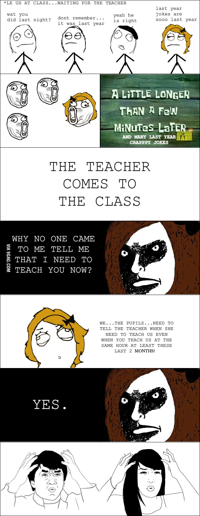 Teacher Logic - 9GAG
