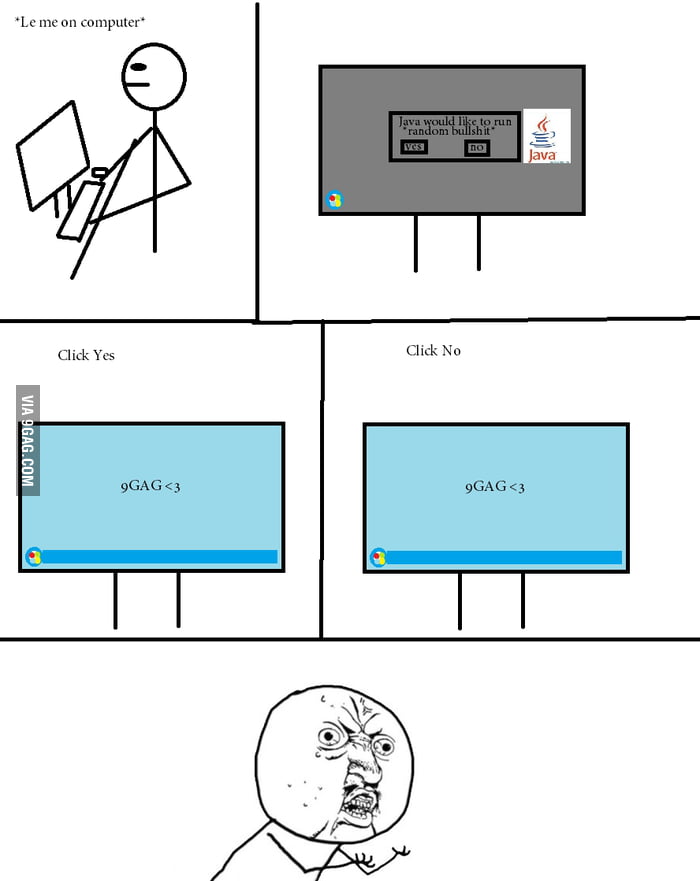 JAVA PISSES ME OFF - 9GAG