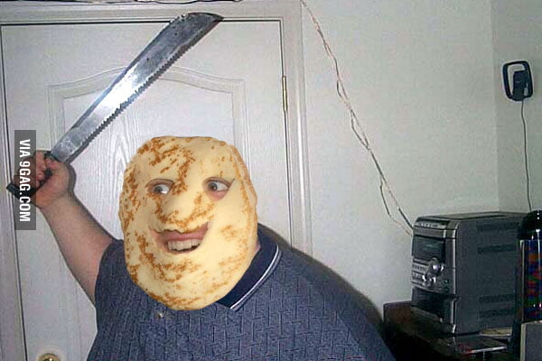 Pancake face wants your blood - 9GAG