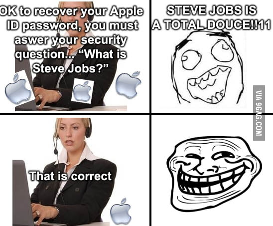 Trolling apple support - 9GAG
