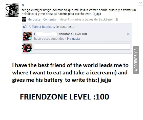 Friendzone Level: 100 - 9GAG