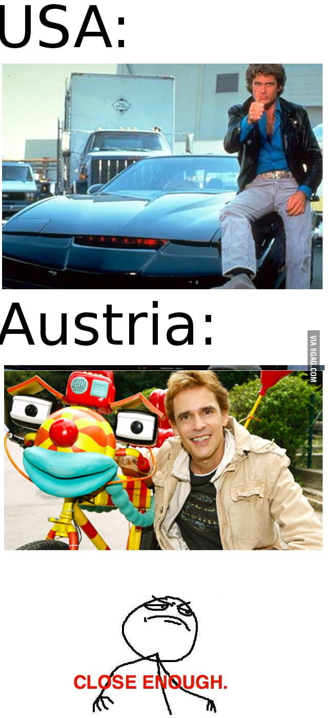 Knight Rider vs. Tom Turbo - 9GAG