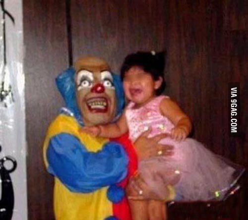 Fear of clowns? - 9GAG