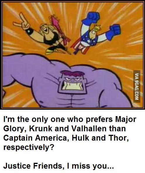 Justice Friends are epic - 9GAG
