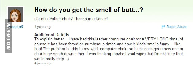 Yahoo answers, again - 9GAG