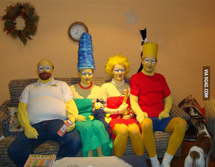 Simpsons Family IRL - 9GAG