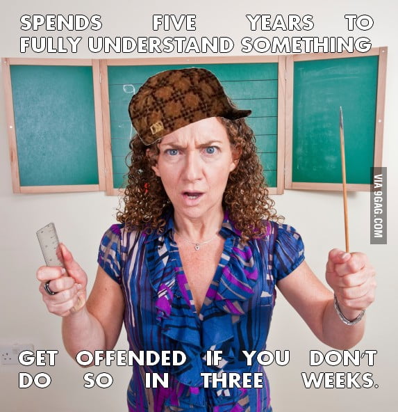 Scumbag teacher - 9GAG