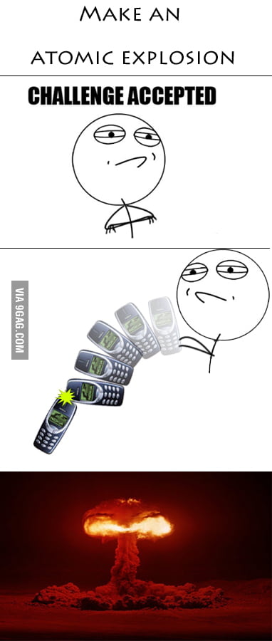 Atomic explosion - 9GAG
