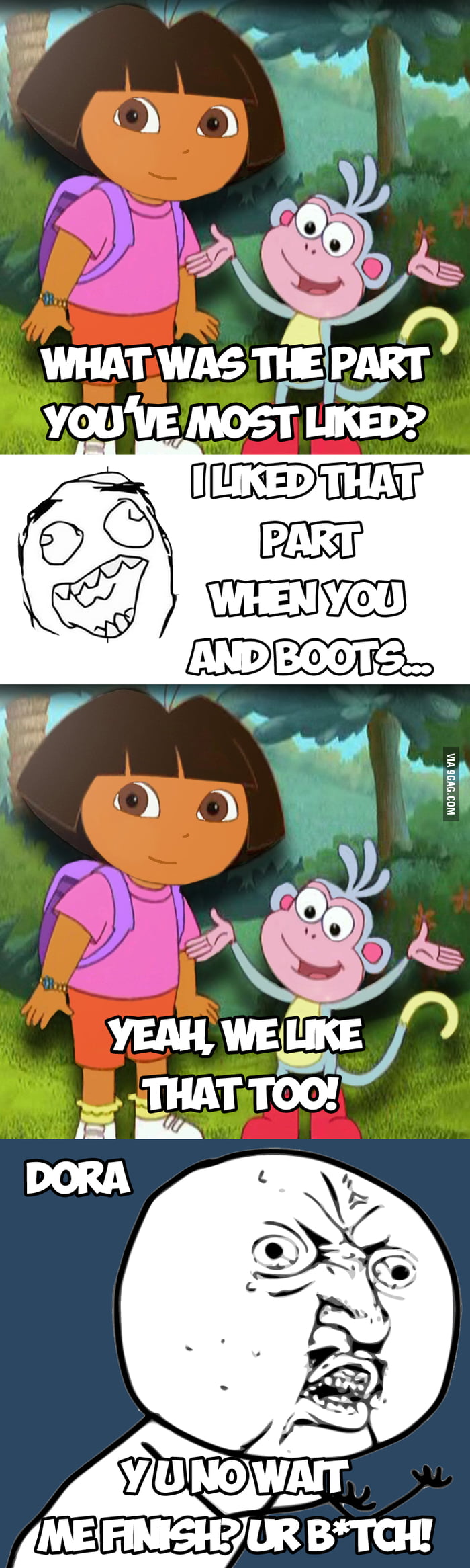 Why Dora? - 9GAG