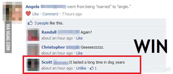 Epic comment!! - 9GAG