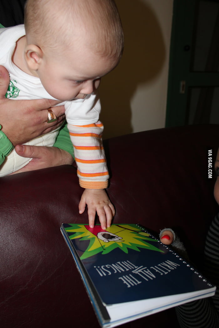 Epic baby is epic! She will be a 9gagger... :D - 9GAG