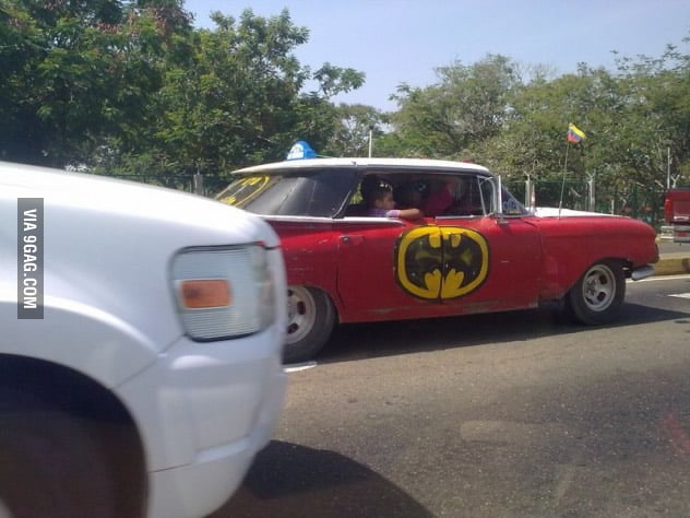 Bat-cab - 9GAG