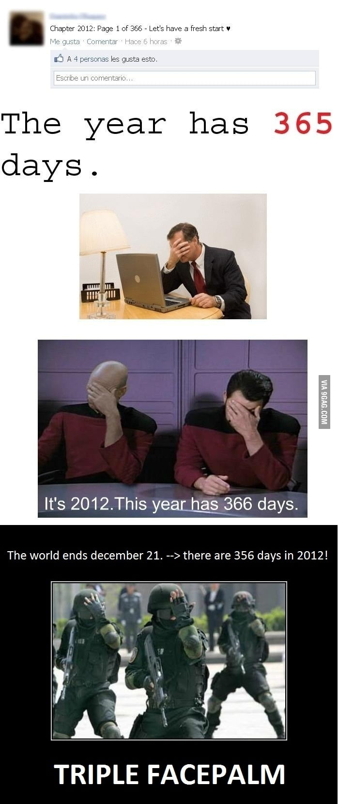 Double facepalm [Fixed] - 9GAG