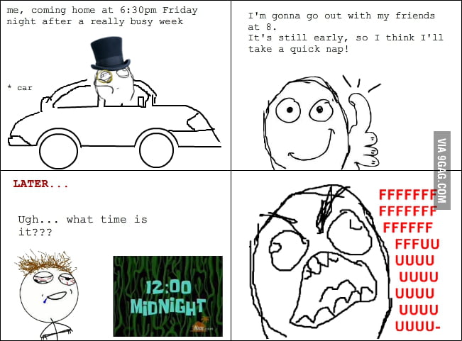 Missed dinner with my friends, so I made this rage comic - 9GAG