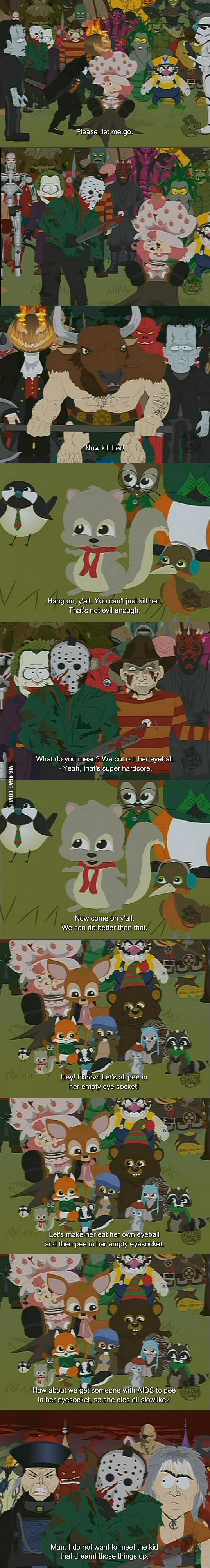 Just cute imaginary characters created by Eric Cartman - 9GAG