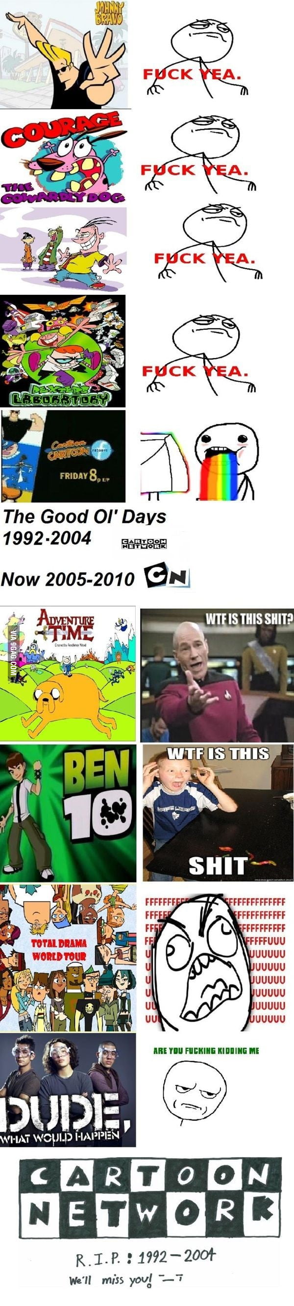 RIP Cartoon Network - 9GAG
