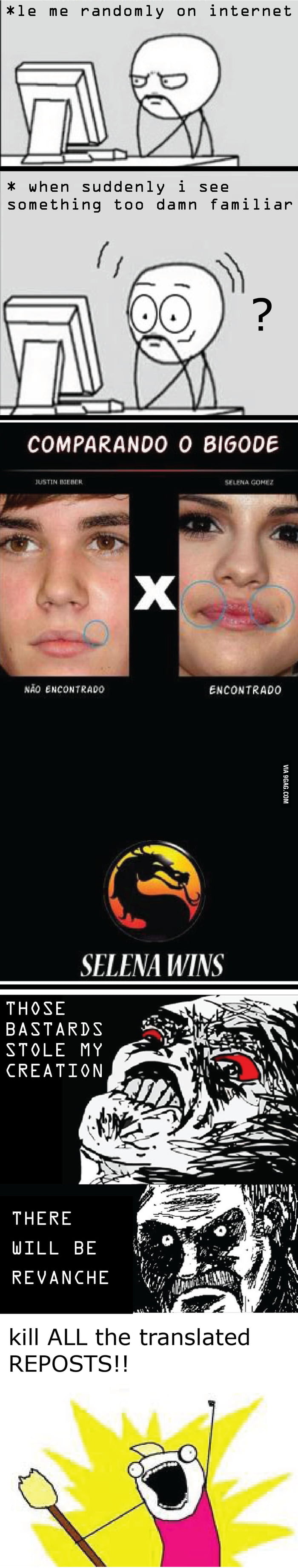 Or just start using a watermark... - 9GAG