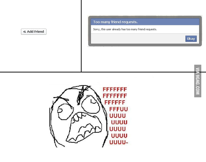 Friend request that always happened - 9GAG