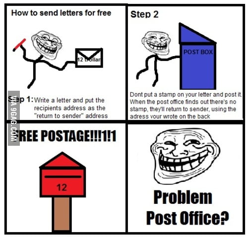 Problem Post Office? - 9GAG