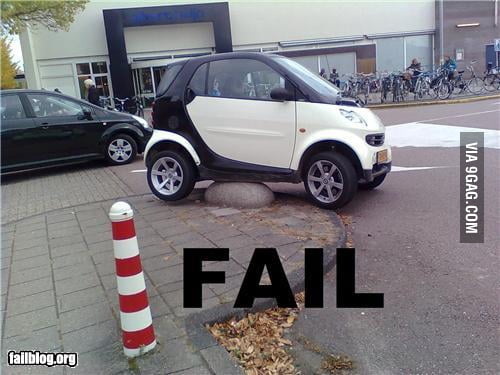 Smart FAIL - 9GAG