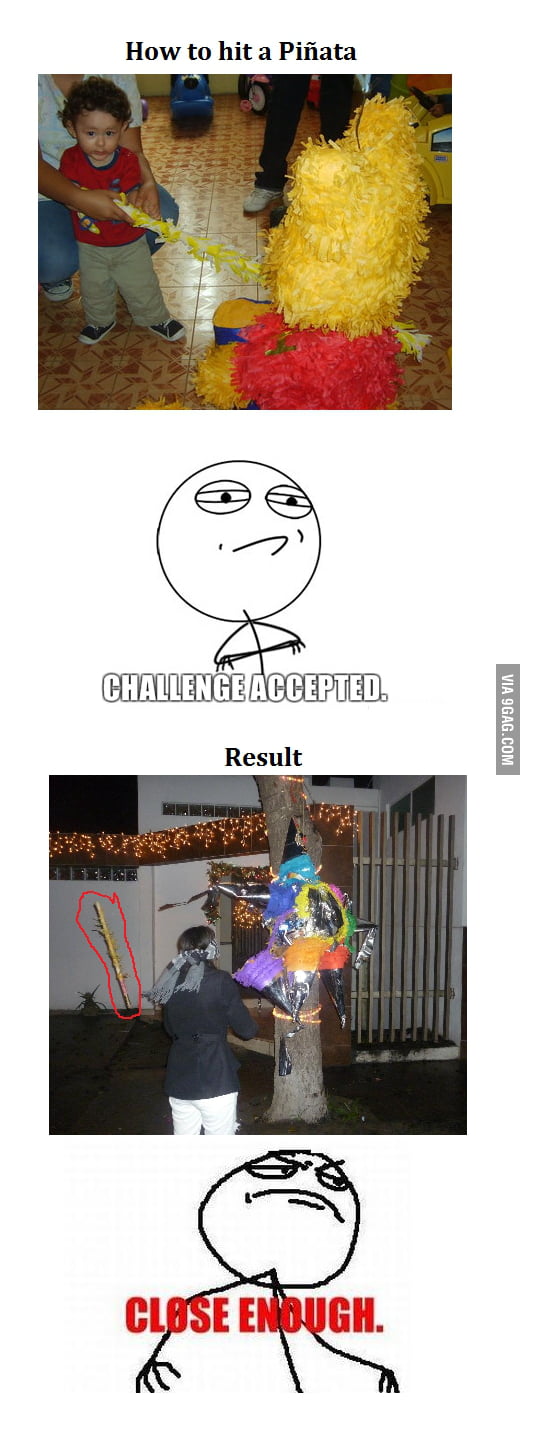 Piñata Fail - 9GAG