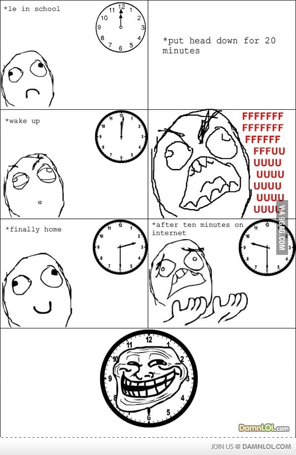 Scumbag Clock - 9GAG