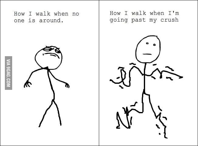 How I walk - 9GAG