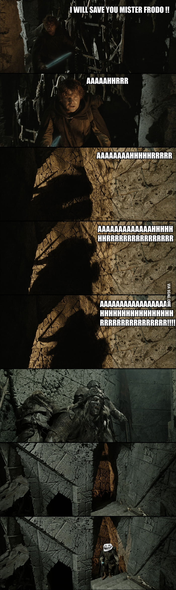 Troll Level: Hobbit - 9GAG