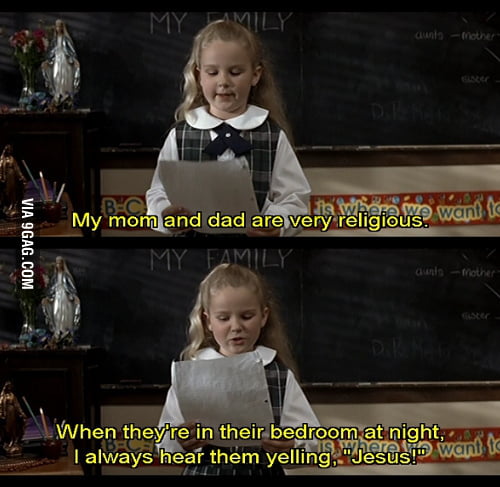 When religious people are too religious... - 9GAG