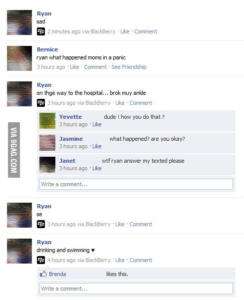 Having fun eh - 9GAG