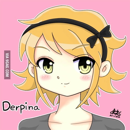 Drawing Derpina - 9GAG