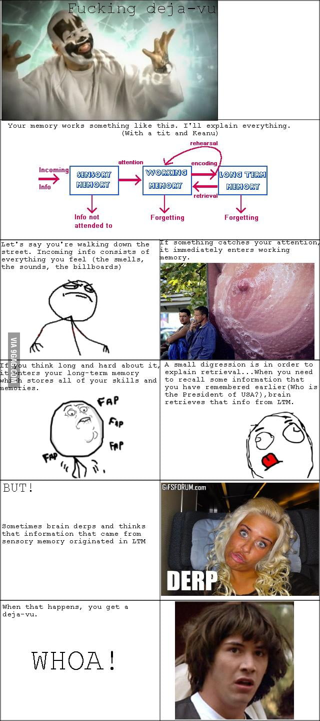 How deja-vu works - 9GAG