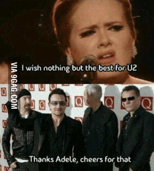 Cheers adele! - 9GAG