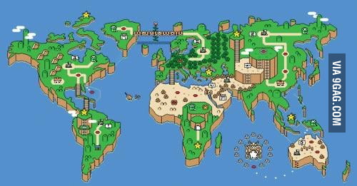 Mario World IRL. - 9GAG
