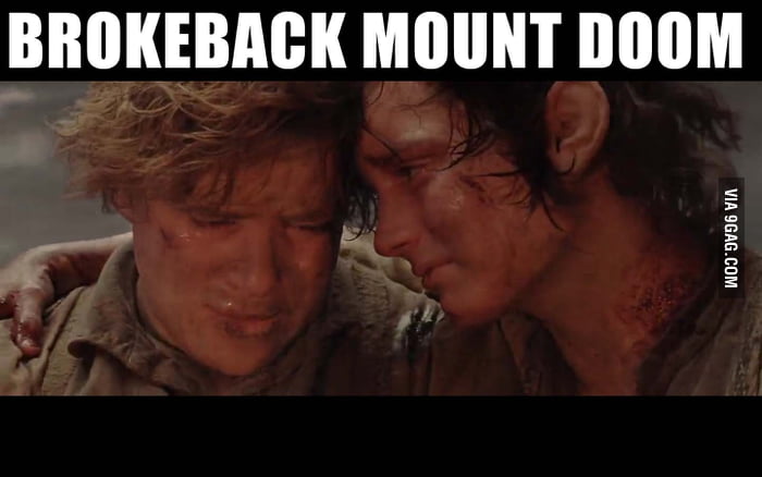 Brokeback Mount Doom - 9GAG