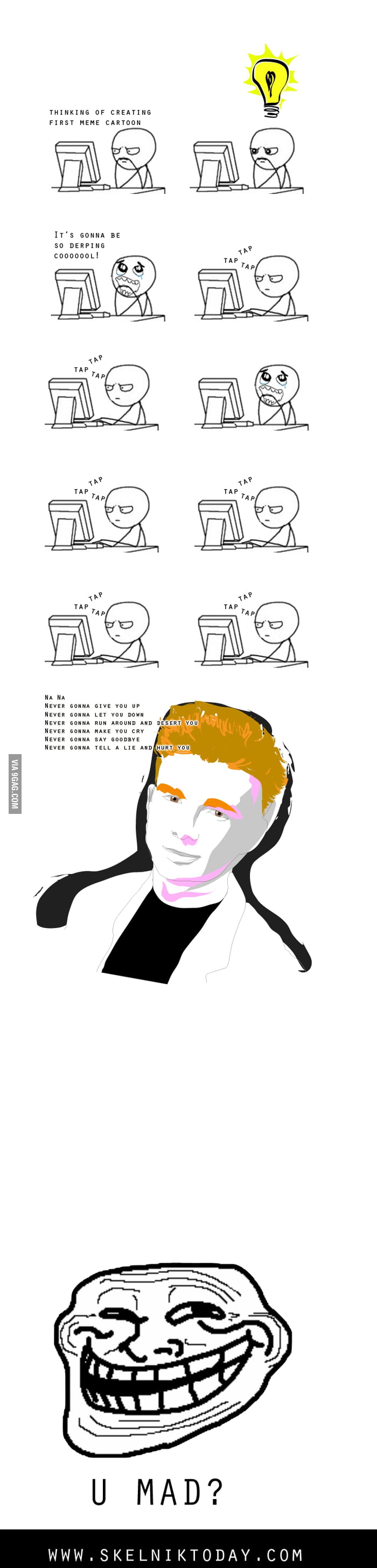 My first 9Gag Meme Cartoon - 9GAG