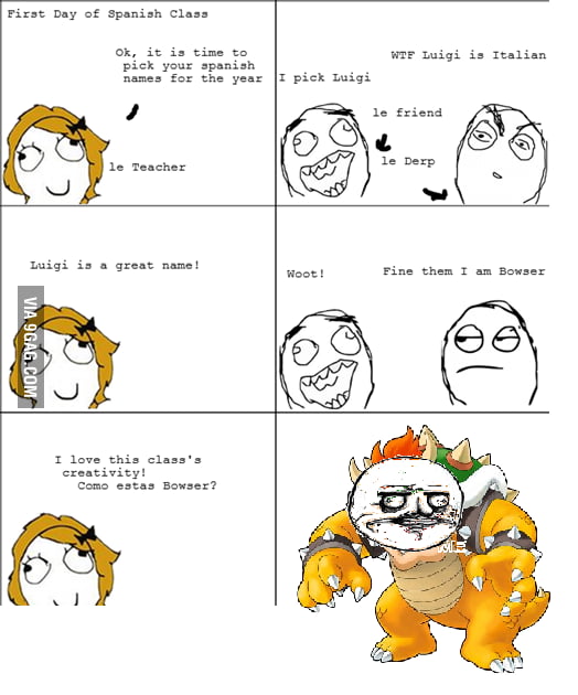 First Day of Spanish Class... - 9GAG