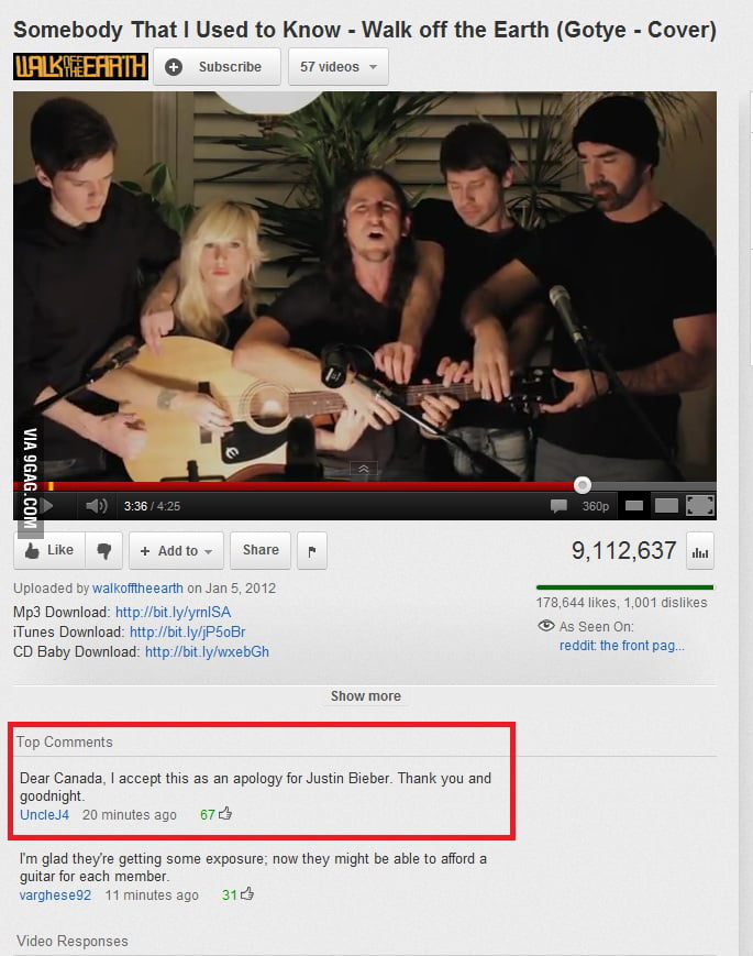 Apology accepted - 9GAG