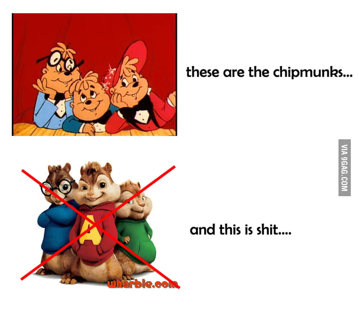 The REAL chipmunks - 9GAG