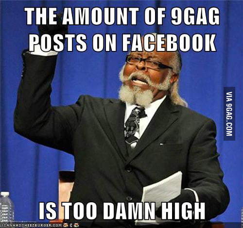 AMOUNT OF 9GAG POSTS - 9GAG